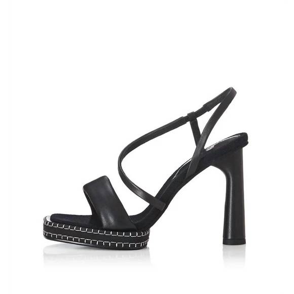 Alias Mae | Shoes | New Alias Mae Ginny Leather Shoes In Black Leather ...